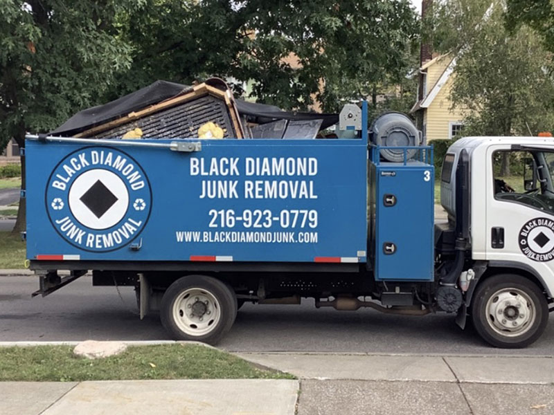 Junk Removal Cost in Cleveland, Ohio | Black Diamond Junk Removal